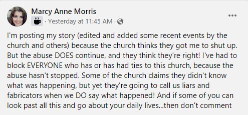 Allegations – Marcy’s Story